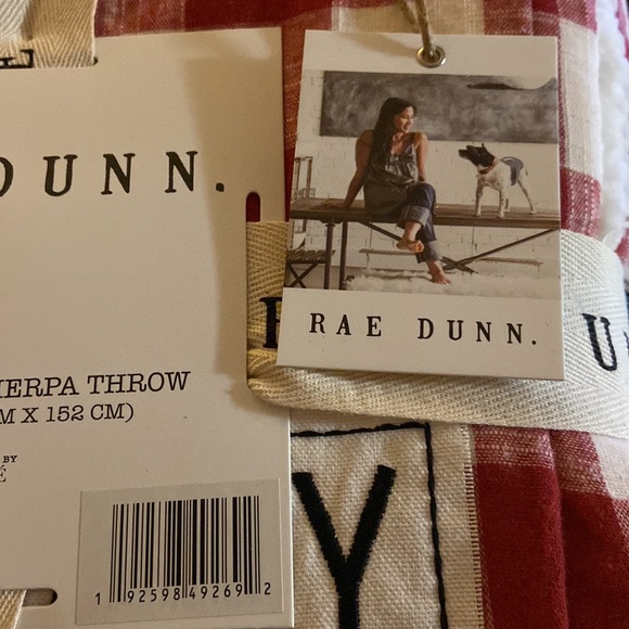 Rae Dunn | Bedding | Rae Dunn Buffalo Check Sherpa Throw Nwt | Poshmark